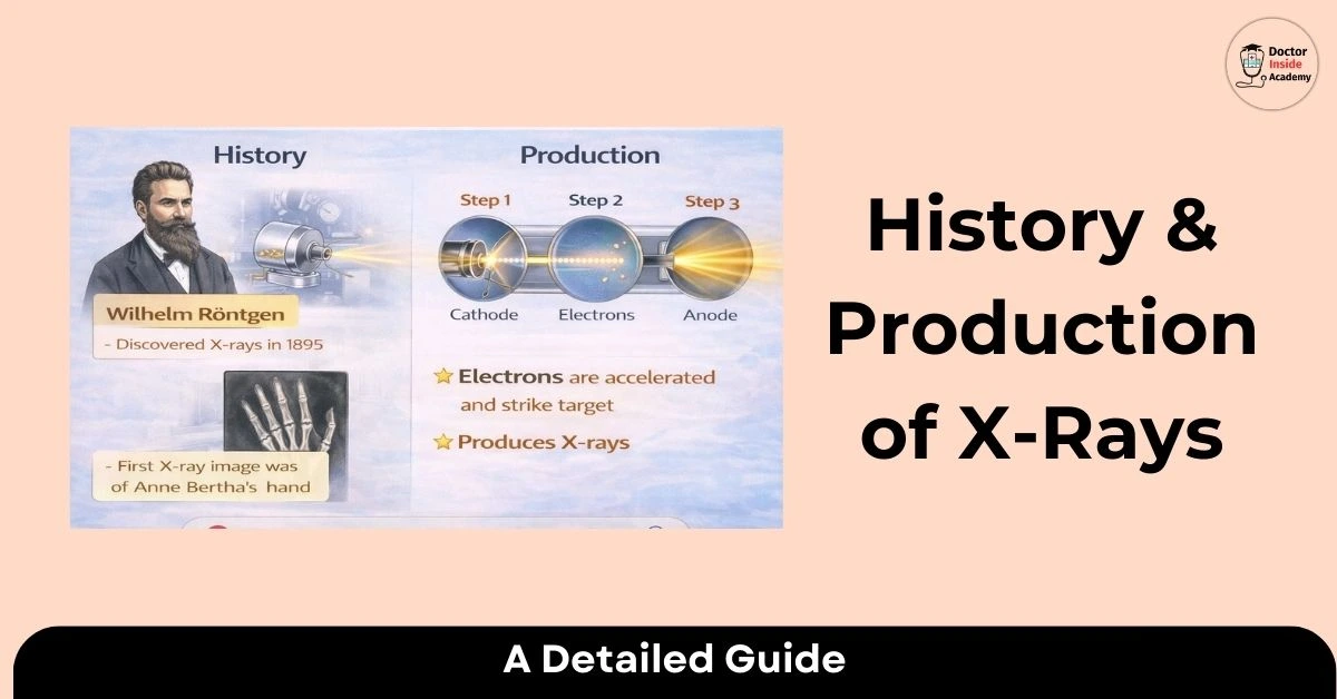 Learn About X-Rays - History & Production of X-Rays - Doctor Inside Academy